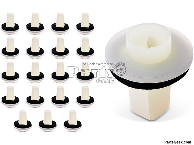 16 2016 Nissan Pathfinder Bumper Retainer Clip Set - Body Mechanical ...