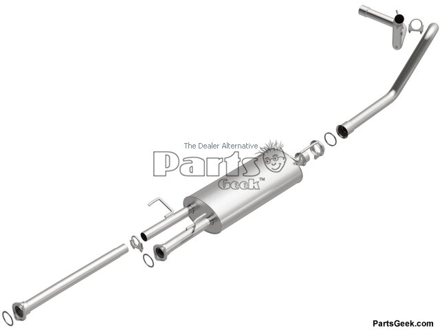 12 2012 Toyota Tundra Intermediate Pipe - Exhaust - BRExhaust - PartsGeek
