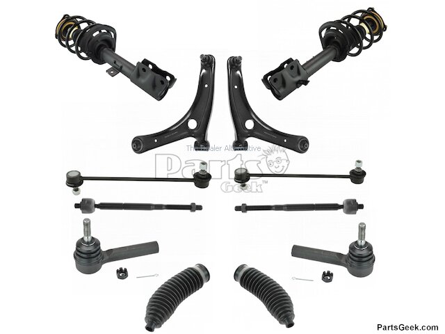 14 2014 Jeep Compass Strut Assembly - Suspension - API, FCS Automotive ...
