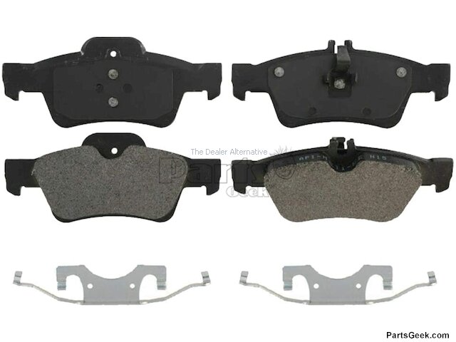 14 2014 Mercedes E350 Brake Pad Set - Brake - API, ATE, Akebono ...