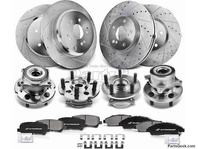 14 2014 Honda Pilot Brake Rotor - Brake - AC Delco, API, Advics ...