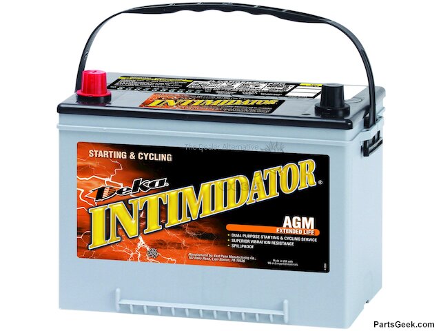 70 1970 Chevrolet Chevelle Battery - Body Electrical - Bosch, Deka ...