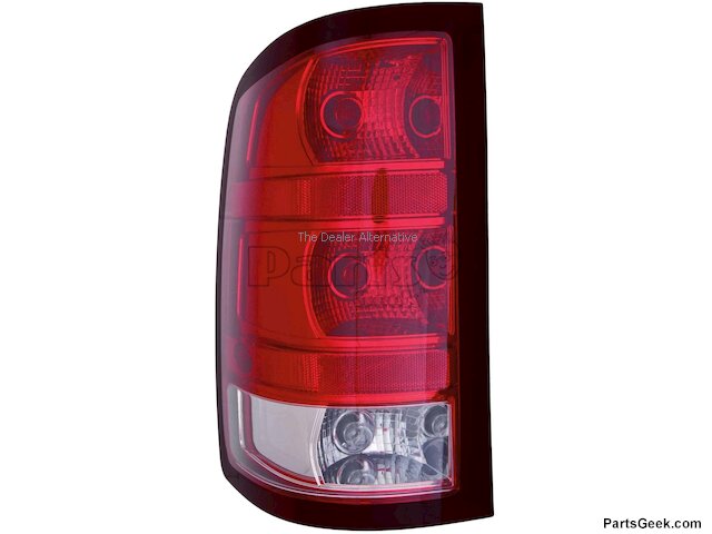 11 2011 GMC Sierra 1500 Tail Light Assembly - Body Electrical - Action ...