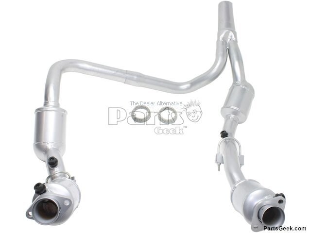 08 2008 Jeep Wrangler Catalytic Converter - Exhaust - AP Exhaust, API ...