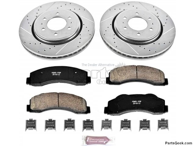 Ford F150 Brake Pads - Disc Brake Pad - DuraGo Power Stop EBC Akebono ...