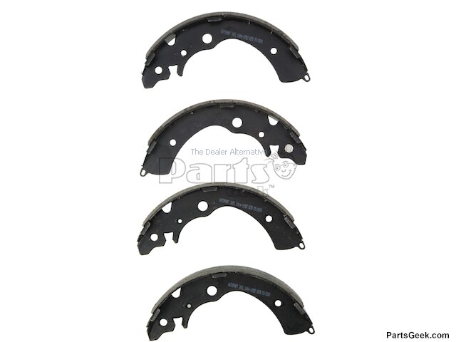 Honda CRV Brake Shoes - Brake Drum Shoe - Beck Arnley MK Kashiyama ...