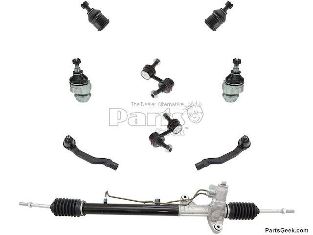 99 1999 Honda CRV Steering Rack - Steering - A1 Cardone, Accu-Drive ...
