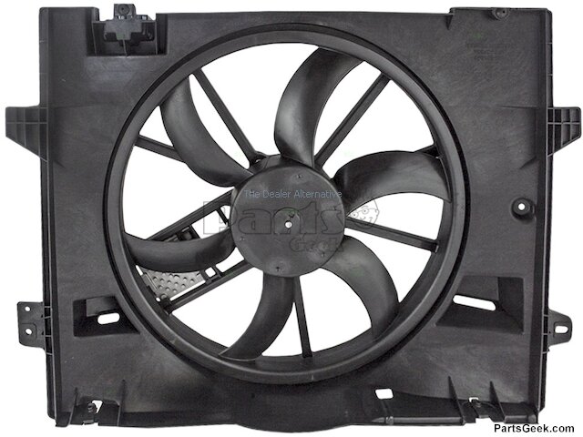 Lincoln Town Car Radiator Fan - Cooling System - Replacement Dorman TYC ...