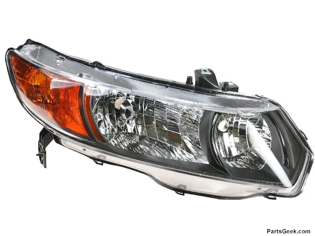 06 2006 Honda Civic Headlight Assembly - Body Electrical - Action Crash ...