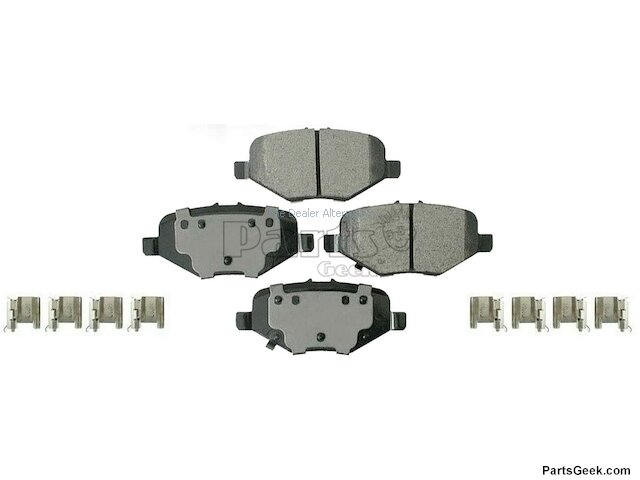 13 2013 Ford Explorer Brake Pad Set - Brake - AC Delco, API, Advics ...