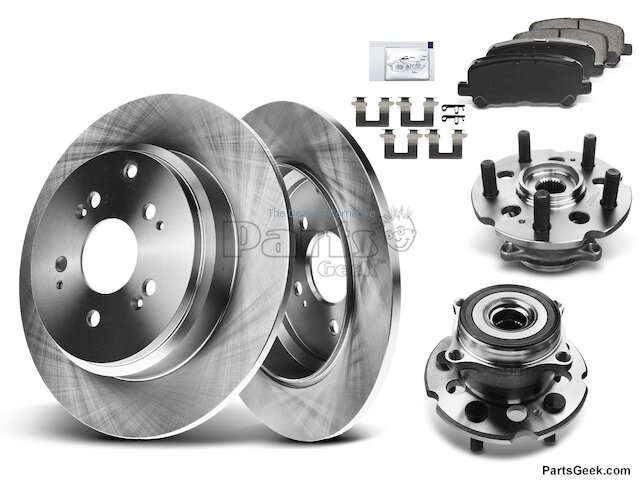 14 2014 Honda Pilot Brake Rotor - Brake - AC Delco, API, Advics ...