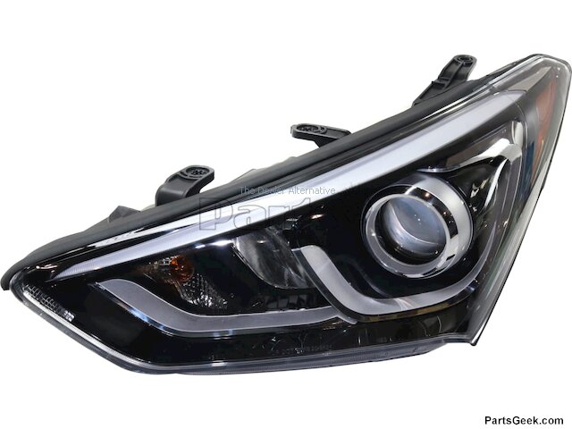 17 2017 Hyundai Santa Fe Sport Headlight Assembly - Body Electrical ...