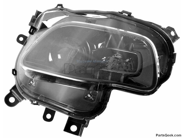 16 2016 Jeep Cherokee Headlight Assembly - Body Electrical - Action ...