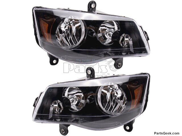 12 2012 Dodge Grand Caravan Headlight Assembly - Body Electrical ...