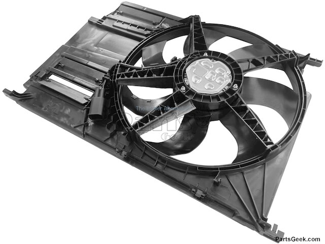 16 2016 Mini Cooper A/C Condenser Fan Assembly - Climate Control - Behr ...