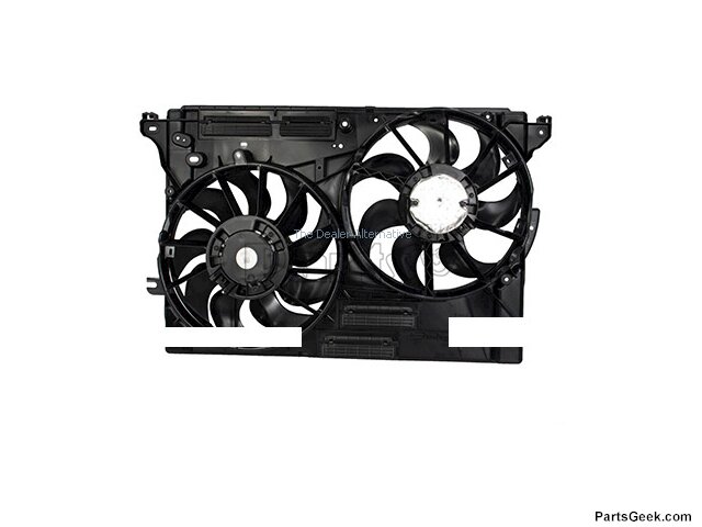 Lincoln Continental Radiator Fan - Cooling System - TRQ VDO TYC Hayden ...