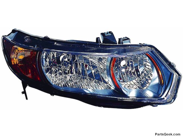 07 2007 Honda Civic Headlight Assembly - Body Electrical - Action Crash ...