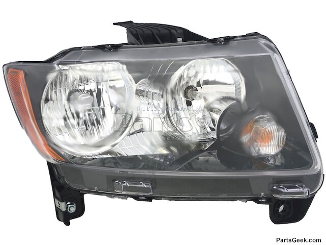 14 2014 Jeep Compass Headlight Assembly - Body Electrical - Action ...