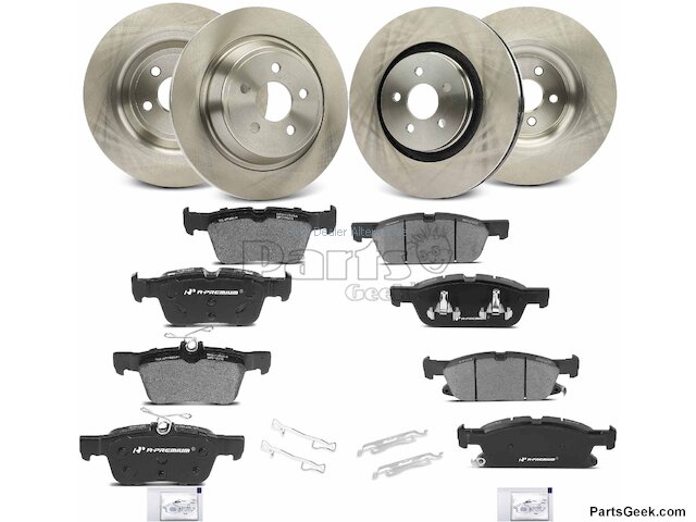 16 2016 Ford Edge Brake Rotor - Brake - AC Delco, API, Advics, Autopart ...