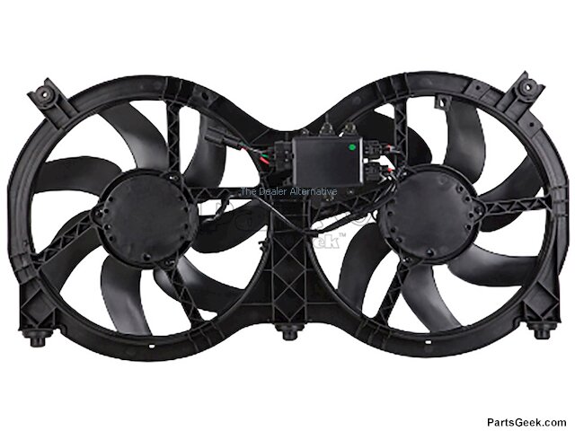 17 2017 Infiniti QX60 Radiator Fan Assembly - Cooling System - APDI ...