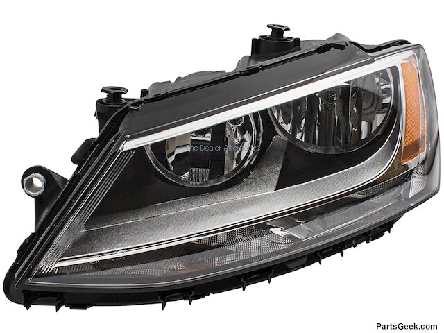 16 2016 Volkswagen Jetta Headlight Assembly - Body Electrical - Action ...