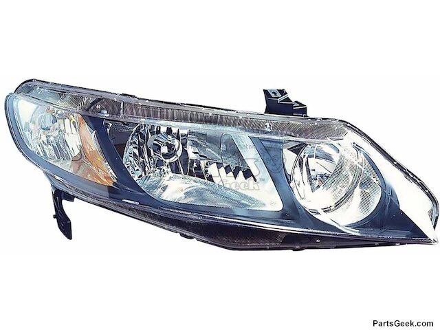 11 2011 Honda Civic Headlight Assembly - Body Electrical - Action Crash ...