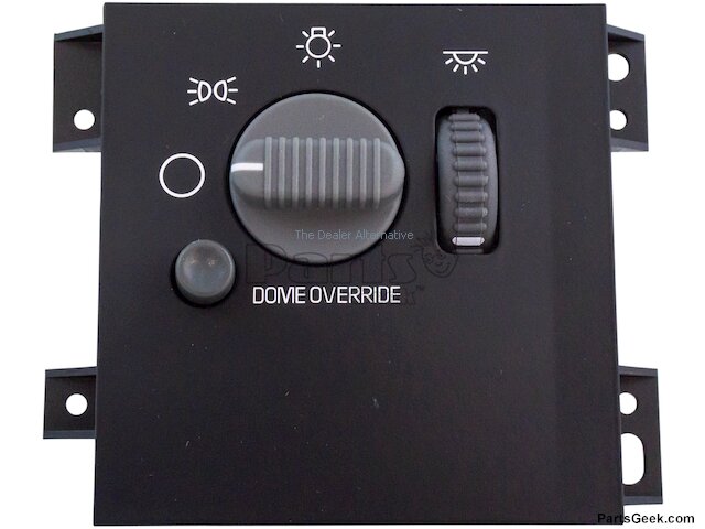 GMC Sonoma Headlight Switch - Head Light Switch - Standard Motor ...