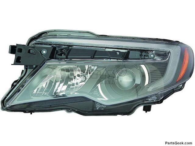 16 2016 Honda Pilot Headlight Assembly - Body Electrical - Action Crash ...