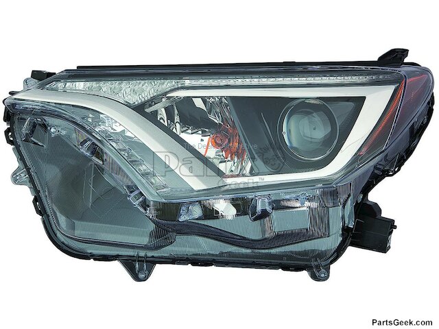 17 2017 Toyota RAV4 Headlight Assembly - Body Electrical - Action Crash ...