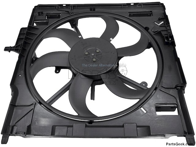BMW X5 Radiator Fan - Cooling System - Replacement Dorman Behr Action ...