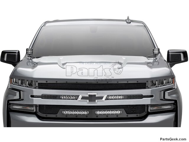 19 2019 Chevrolet Silverado 1500 Grille Assembly - Body Mechanical ...