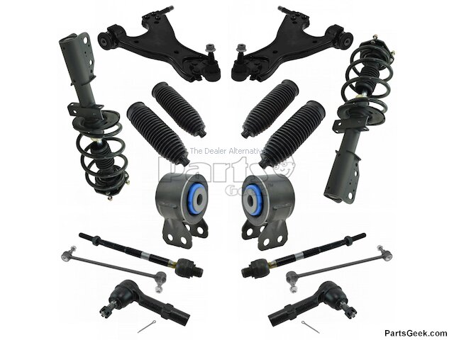 15 2015 GMC Acadia Strut Assembly - Suspension - AC Delco, API ...