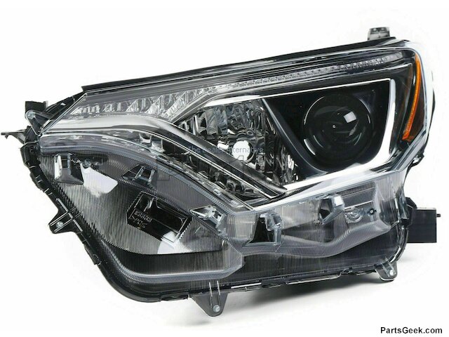 17 2017 Toyota RAV4 Headlight Assembly - Body Electrical - Action Crash ...