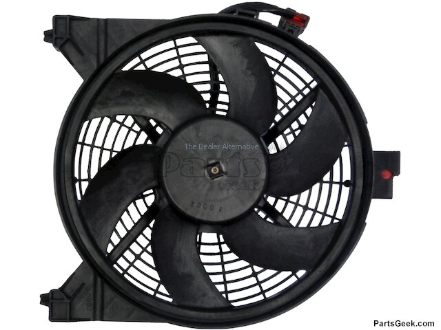Nissan Pathfinder Radiator Fan - Cooling System - Replacement Action ...