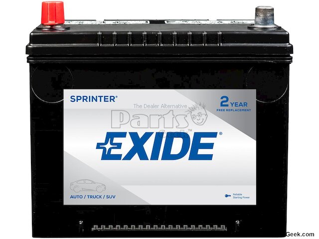 09 2009 Hummer H3 Battery - Body Electrical - Exide, Fullriver - PartsGeek