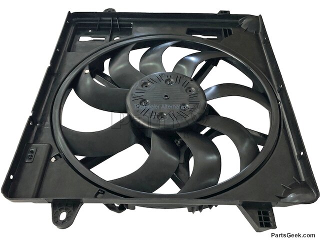 17 2017 Jeep Wrangler Radiator Fan Assembly - Cooling System - APDI ...