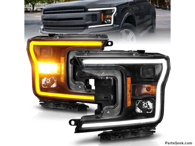19 2019 Ford F150 Headlight Assembly - Body Electrical - Action Crash ...