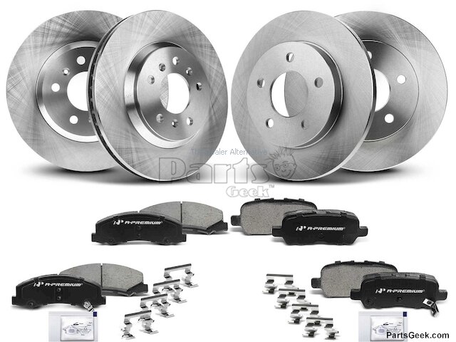 11 2011 Chevrolet Impala Brake Rotor - Brake - AC Delco, API, Advics ...