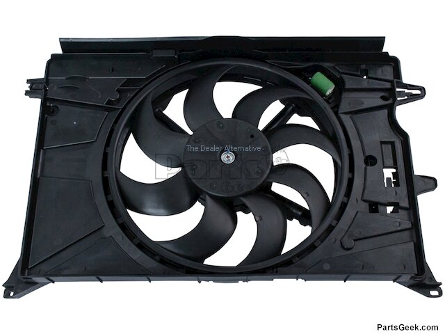 16 2016 Jeep Renegade Radiator Fan Assembly - Cooling System - APDI ...