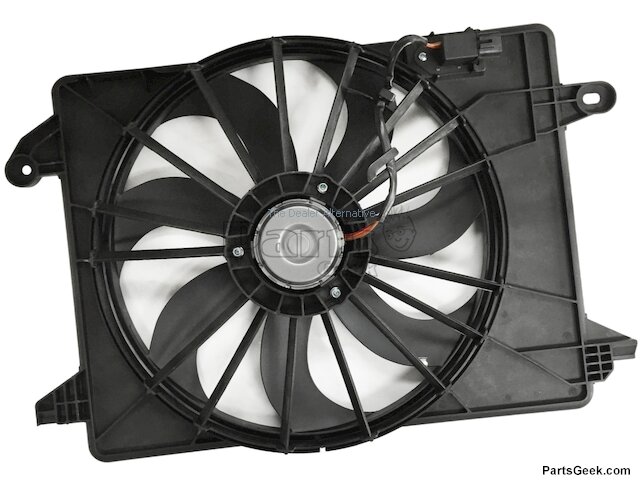 Dodge Charger Radiator Fan - Cooling System - Replacement Dorman Action ...