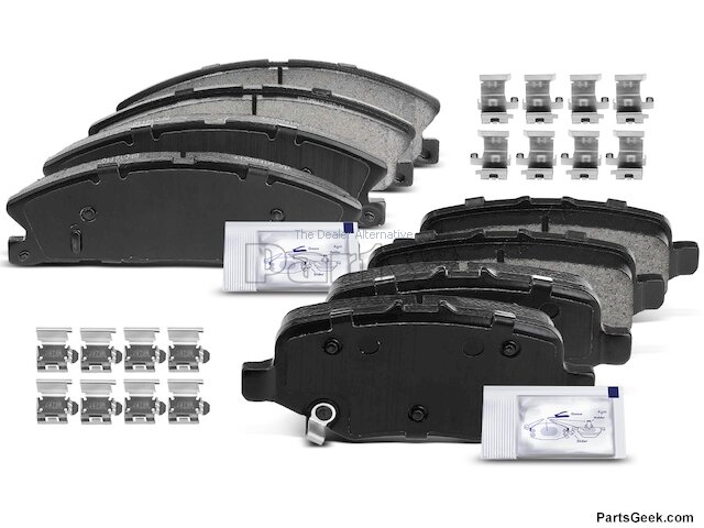 17 2017 Ford Explorer Brake Pad Set - Brake - AC Delco, API, Advics ...