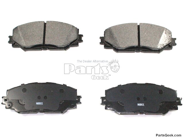 16 2016 Toyota RAV4 Brake Pad Set - Brake - AC Delco, ACKOJA, API ...