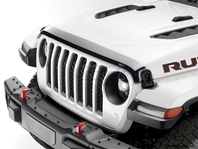 Jeep Gladiator Bug Shield - Bug Deflectors - Bushwacker Auto Ventshade ...