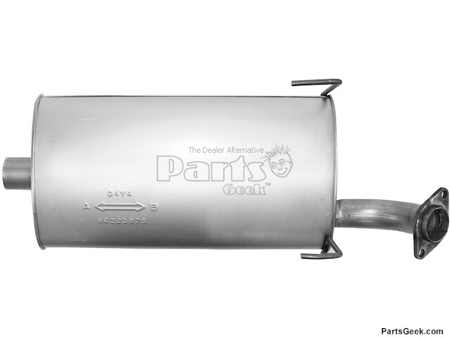 98 1998 Toyota 4Runner Muffler - Exhaust - AP Exhaust, API, Borla ...