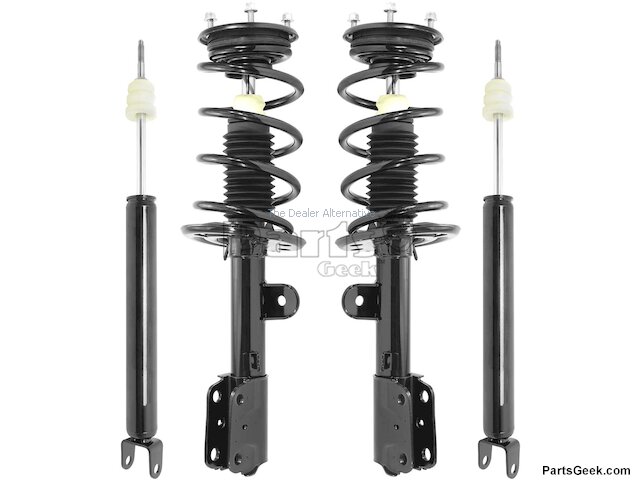 15 2015 Ford Explorer Strut Assembly - Suspension - API, Autopart ...