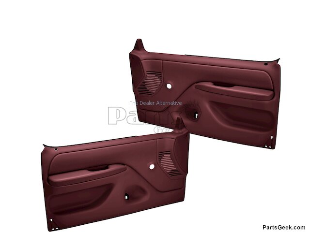 95 1995 Ford F150 Door Interior Trim Panel - Body Mechanical & Trim ...
