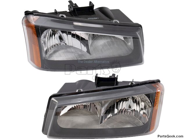 04 2004 Chevrolet Silverado 1500 Headlight Assembly - Body Electrical ...