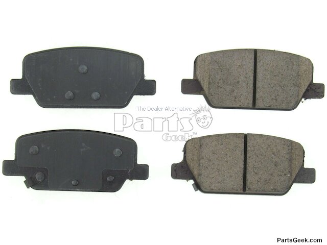 19 2019 Hyundai Santa Fe Brake Pad Set - Brake - AC Delco, API, Advics ...