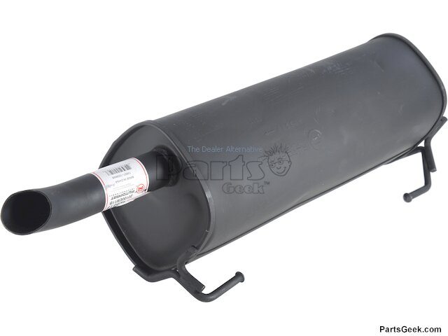 11 2011 Nissan Versa Muffler - Exhaust - AP Exhaust, API, BRExhaust ...