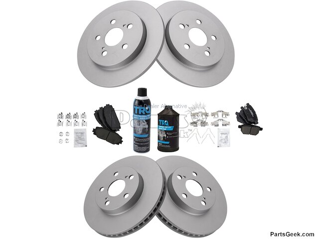 10 2010 Toyota Prius Brake Rotor - Brake - AC Delco, API, Advics ...
